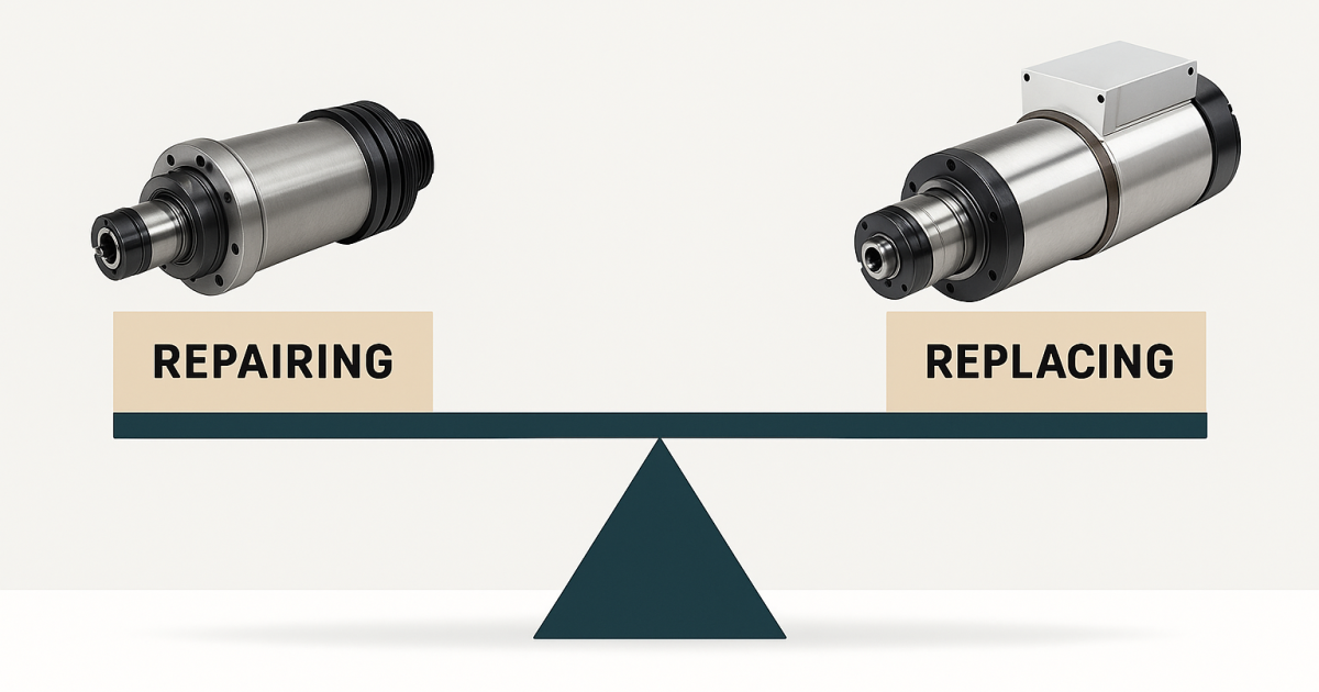 CNC Spindle Repair vs Replace: Cost-Benefit Analysis